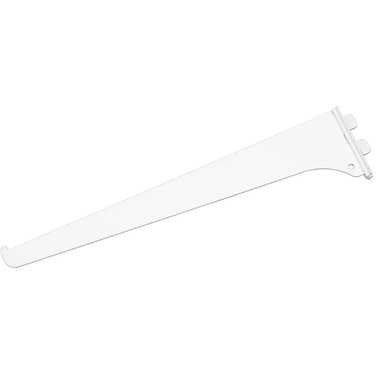 Canadian | Lumber - HOME STORAGE 12" White Single Track Shelf Bracket