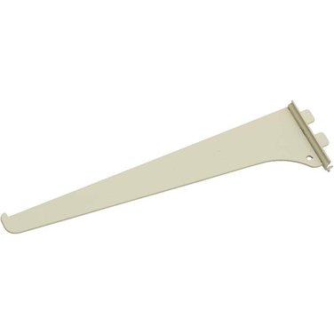 Canadian | Lumber - HOME STORAGE 10" Almond Single Track Shelf Bracket