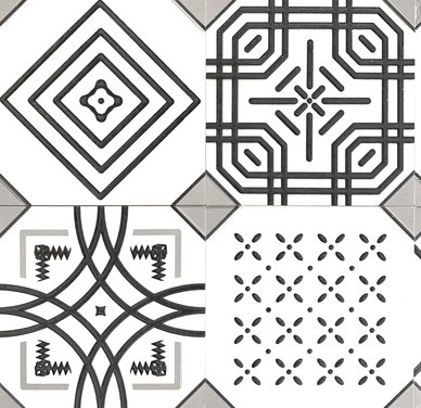 Canadian | Lumber - 8X8 Patchwork Porcelain Tile